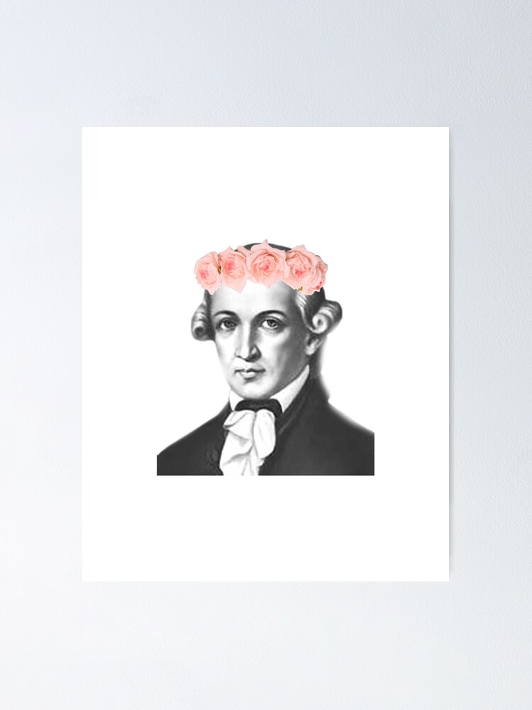 "Immanuel Kant" Poster by whyttwhytt | Redbubble