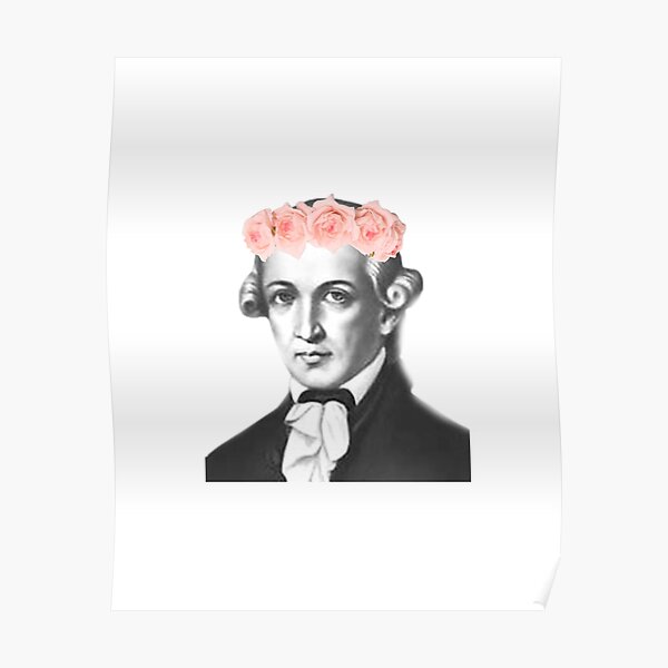 "Immanuel Kant" Poster by whyttwhytt | Redbubble