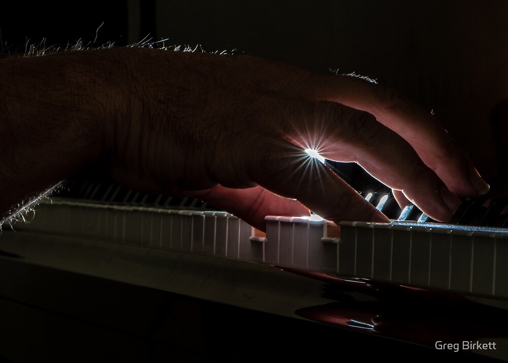 "Piano" by Greg Birkett | Redbubble