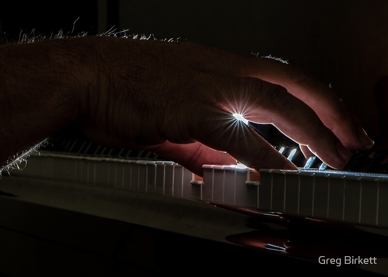 "Piano" by Greg Birkett | Redbubble