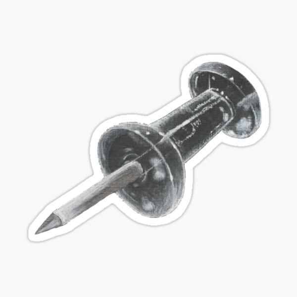 "Tack" Sticker for Sale by SdB-ArtStore | Redbubble