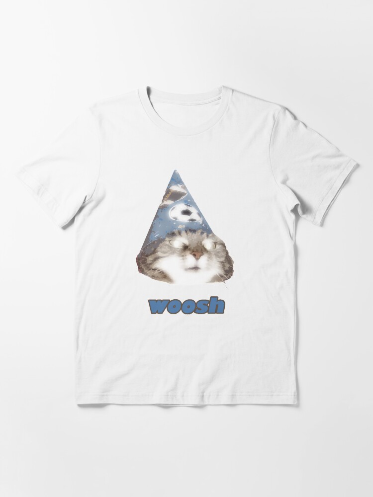 "woosh you have wizard cat meme" T-shirt by CleverJane | Redbubble ...