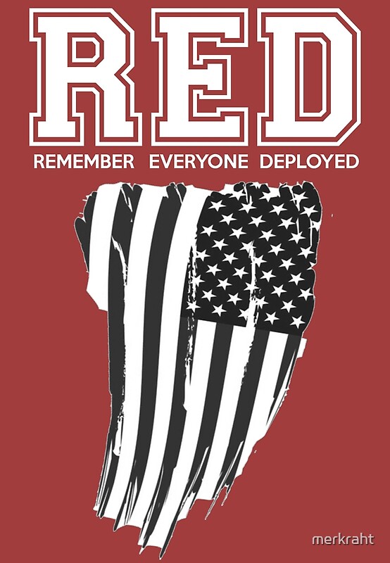 "Red Friday Military Gifts - Remember Everyone Deployed & Wear Red ...