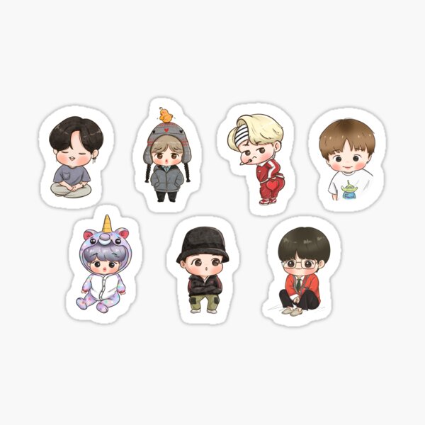 Bts Chibi Gifts & Merchandise | Redbubble