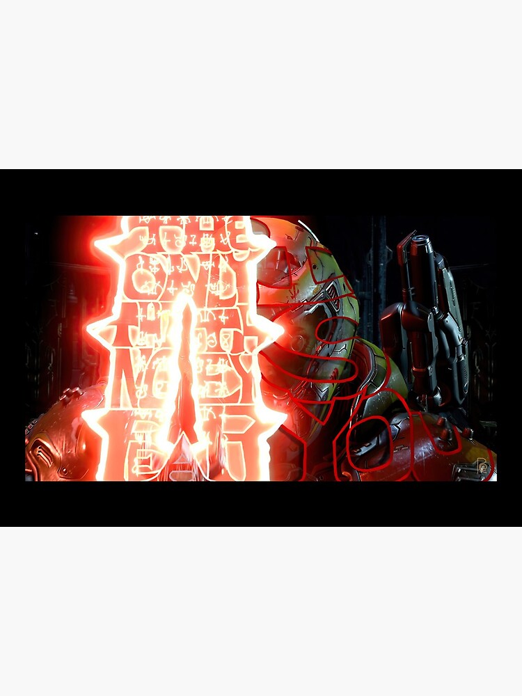 "DOOM Eternal: The Only Thing They Fear... v1" Mask for Sale by ...