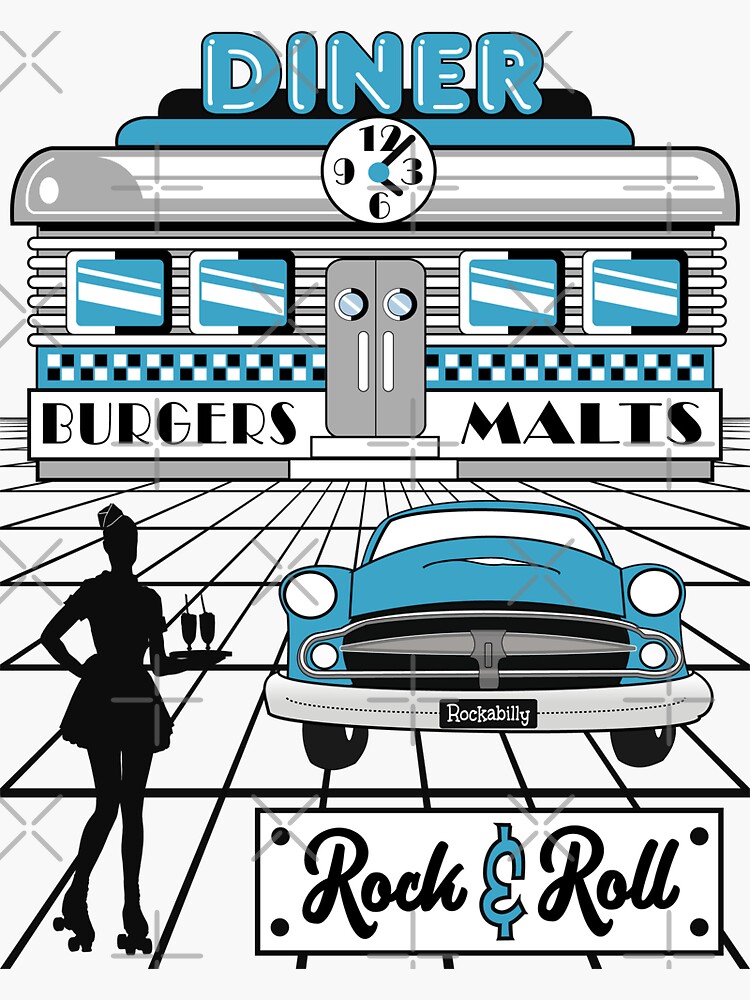 "50s Sock Hop Dance Party Rock and Roll Vintage Rockabilly Music Doo ...