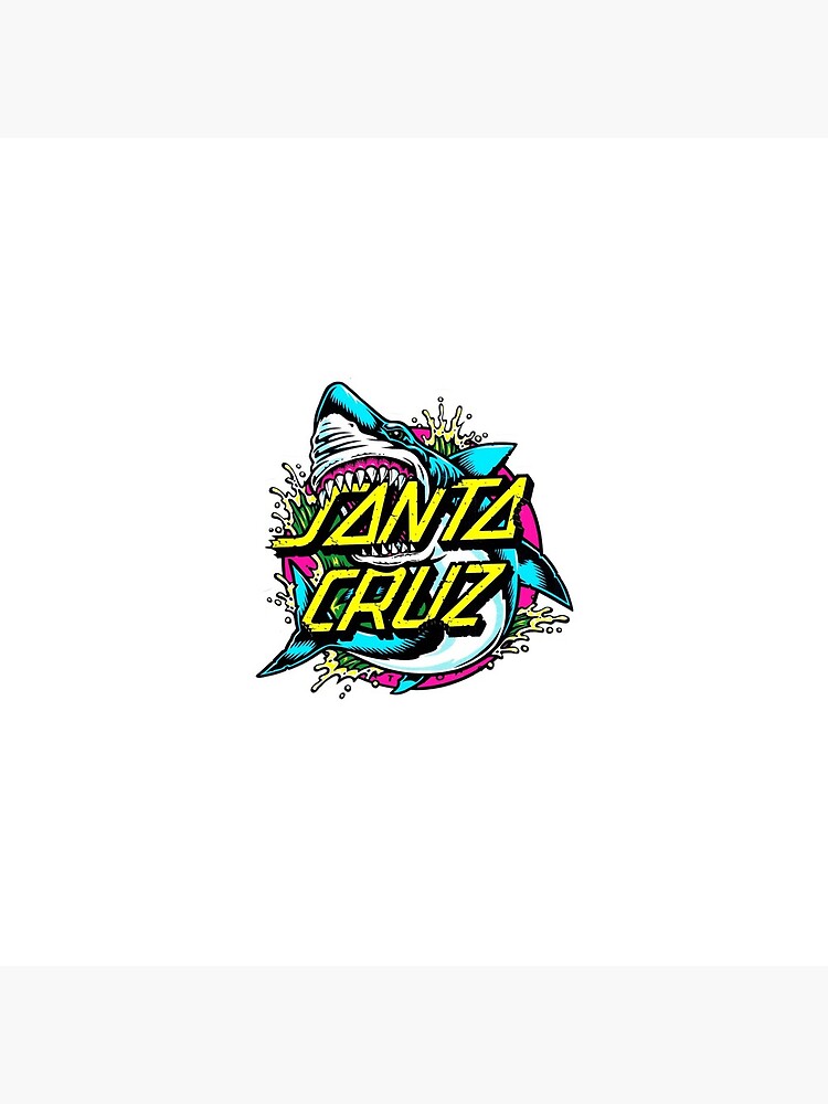 "Santa Cruz Shark Logo" Untersetzer (4er Set) von bellaboo777 | Redbubble