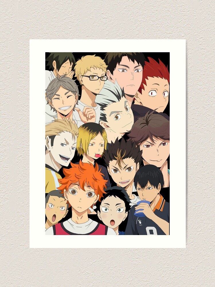 " Haikyuu!" Art Print for Sale by itskisaa | Redbubble