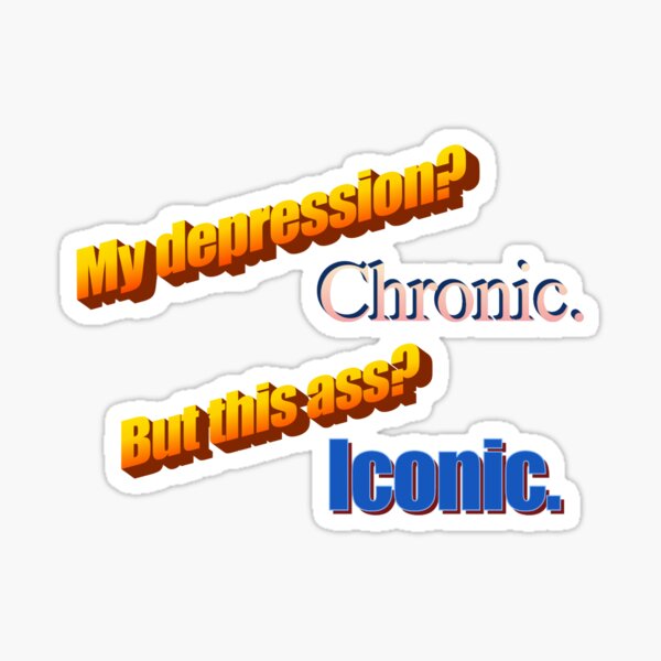 "Iconic" Sticker by JammyPrints | Redbubble
