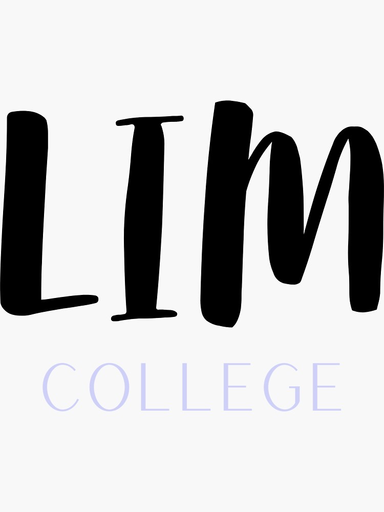 "LIM College design " Sticker by kendylschumann | Redbubble