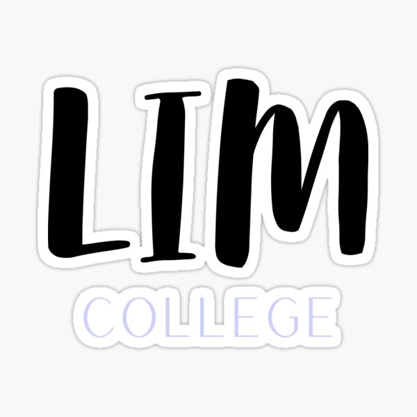 "LIM College design " Sticker by kendylschumann | Redbubble