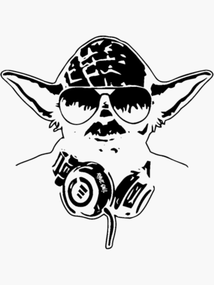"Alien Dj Meme" Sticker for Sale by DavidWebb15 | Redbubble