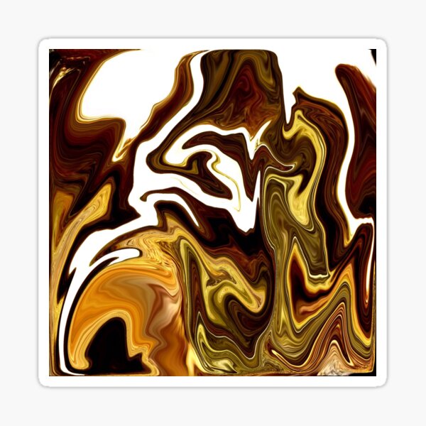 "foodie candy swirls buttercream Chocolate Carmel " Sticker by lfang77 ...