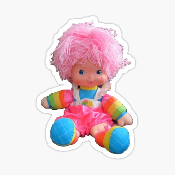 "Kidcore Doll Cute Sticker" Sticker for Sale by JakesJuice | Redbubble