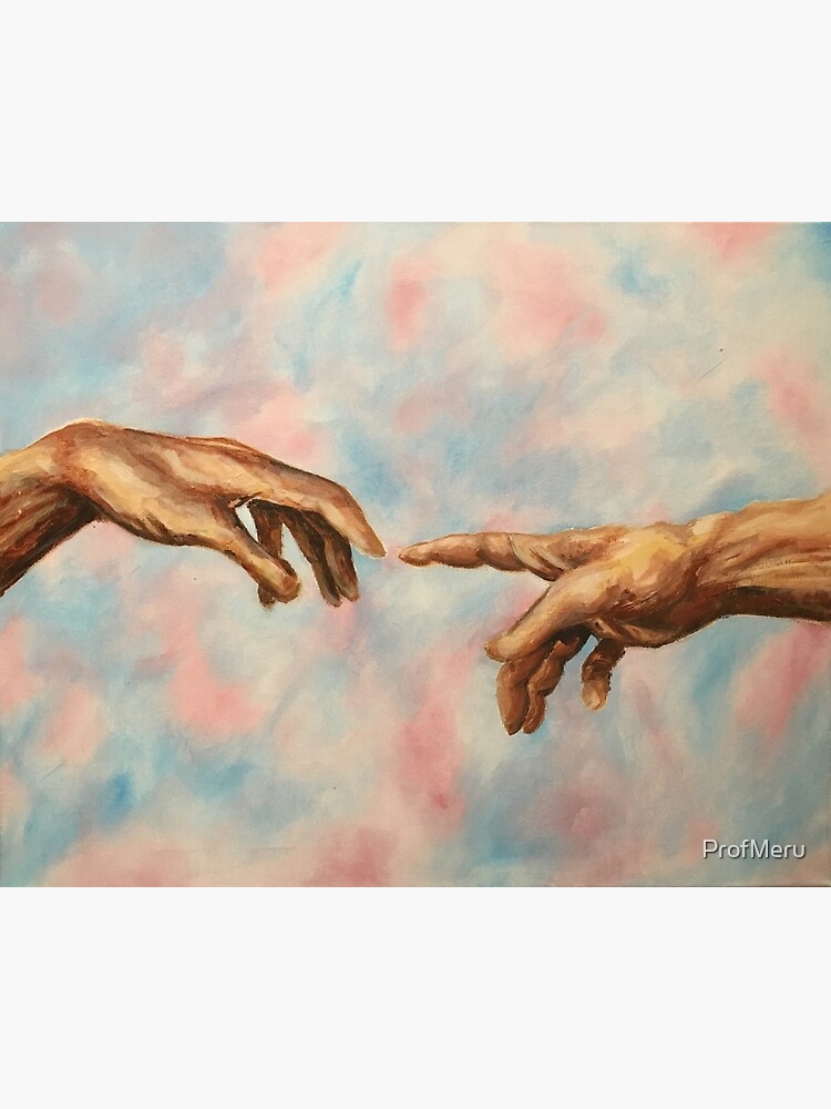 "The Creation of Adam Michel Angelo" Photographic Print for Sale by ...