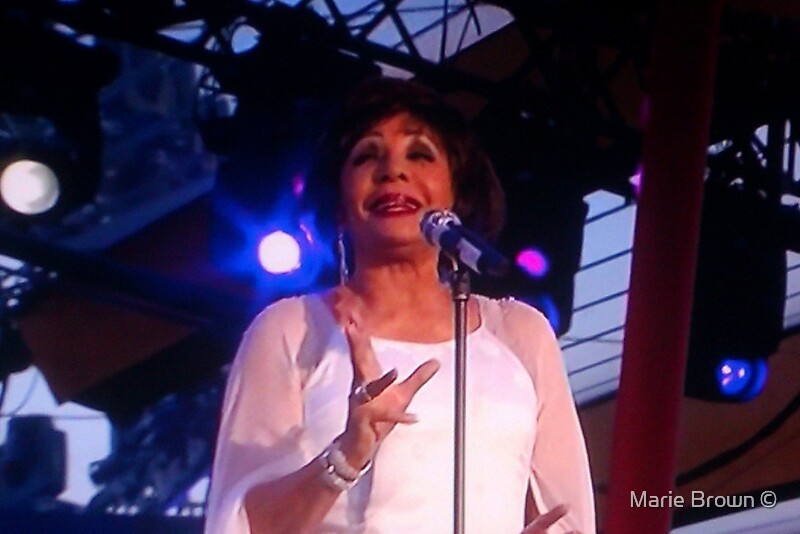"Dam Shirley Bassey" by Marie Brown © | Redbubble