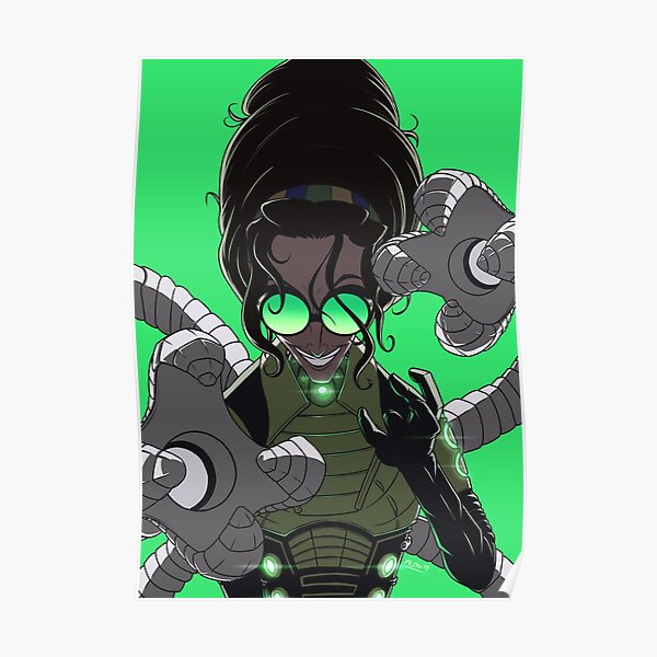 "Doc Ock (Into the Spider-verse)" Poster for Sale by FernandoIto87 ...