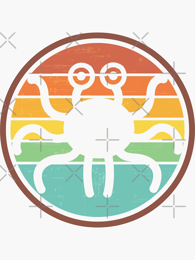 "Retro Spaghetti Monster" Sticker for Sale by Bryce-LiSi | Redbubble