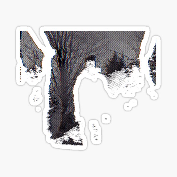 "generic vhs slasher film" Sticker by Daftie | Redbubble