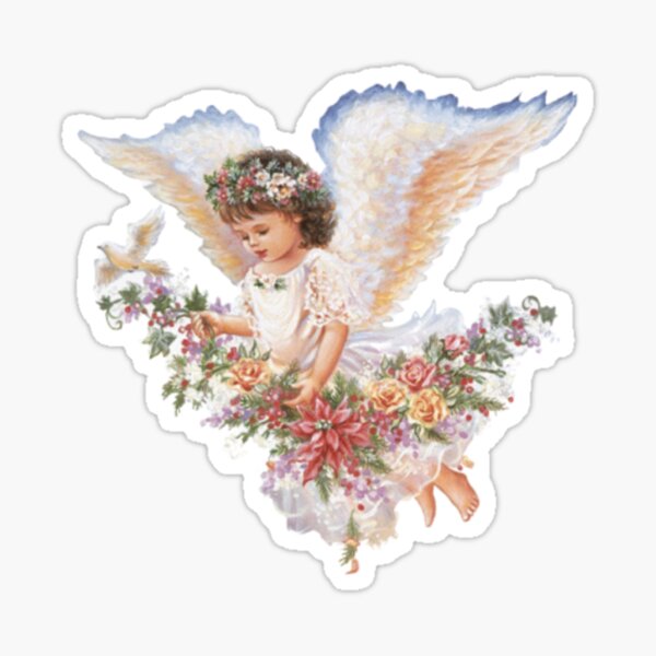 Paper & Party Supplies Stickers, Labels & Tags Sticker Angel etna.com.pe