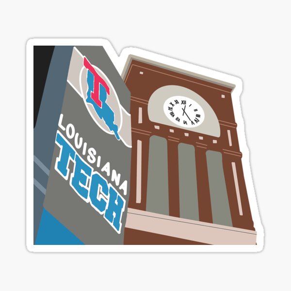 Louisiana Tech Stickers | Redbubble