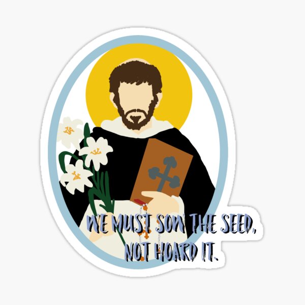 "Saint Dominic" Sticker for Sale by graceledoux | Redbubble