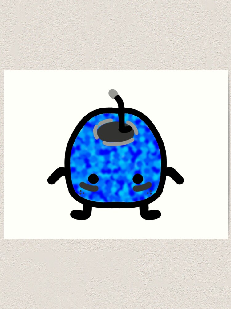 "Blue Junimo Stardew Valley" Art Print for Sale by hannahlllttt | Redbubble