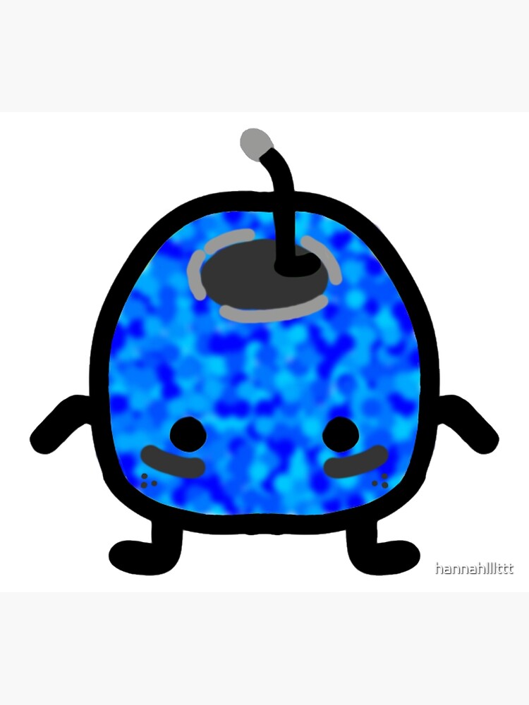 "Blue Junimo Stardew Valley" Art Print for Sale by hannahlllttt | Redbubble