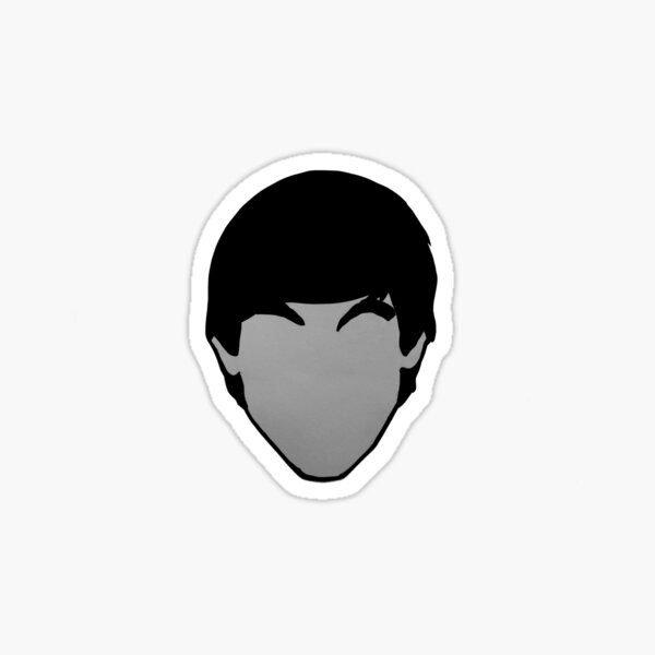 "McCartney Silhouette" Sticker for Sale by NuclearKid | Redbubble