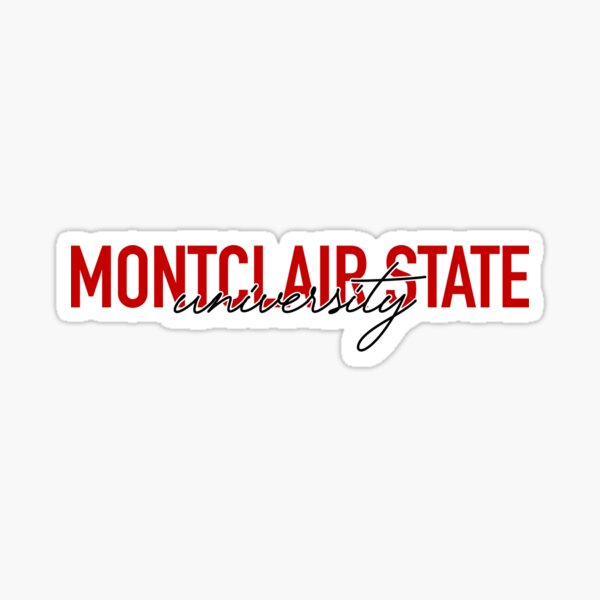 "Montclair State University" Sticker for Sale by joannaavitto | Redbubble