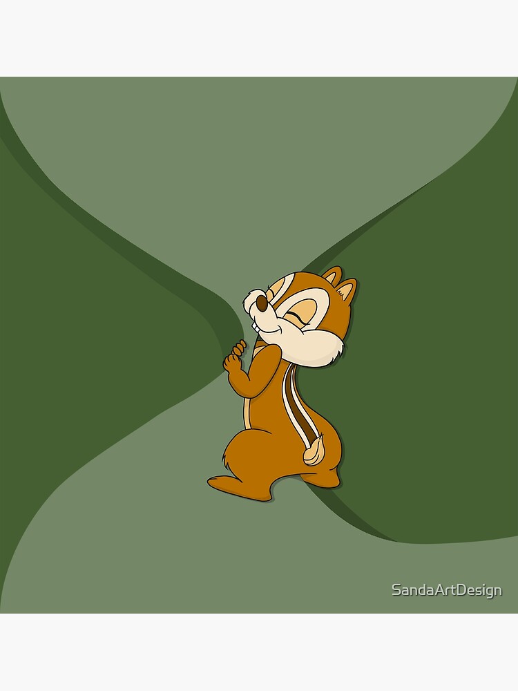 "Adorable Baby Chipmunk Hugs Your..." Poster by SandaArtDesign | Redbubble