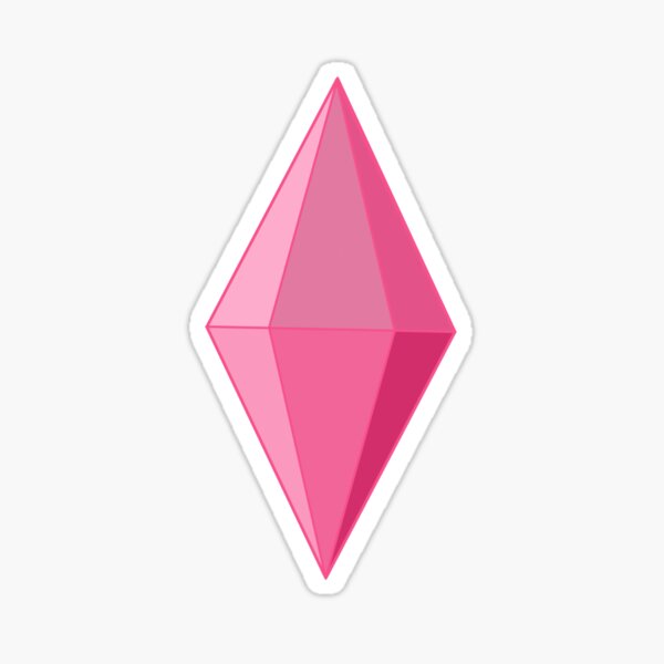 "Pink Plumbob" Sticker for Sale by j4clyn | Redbubble