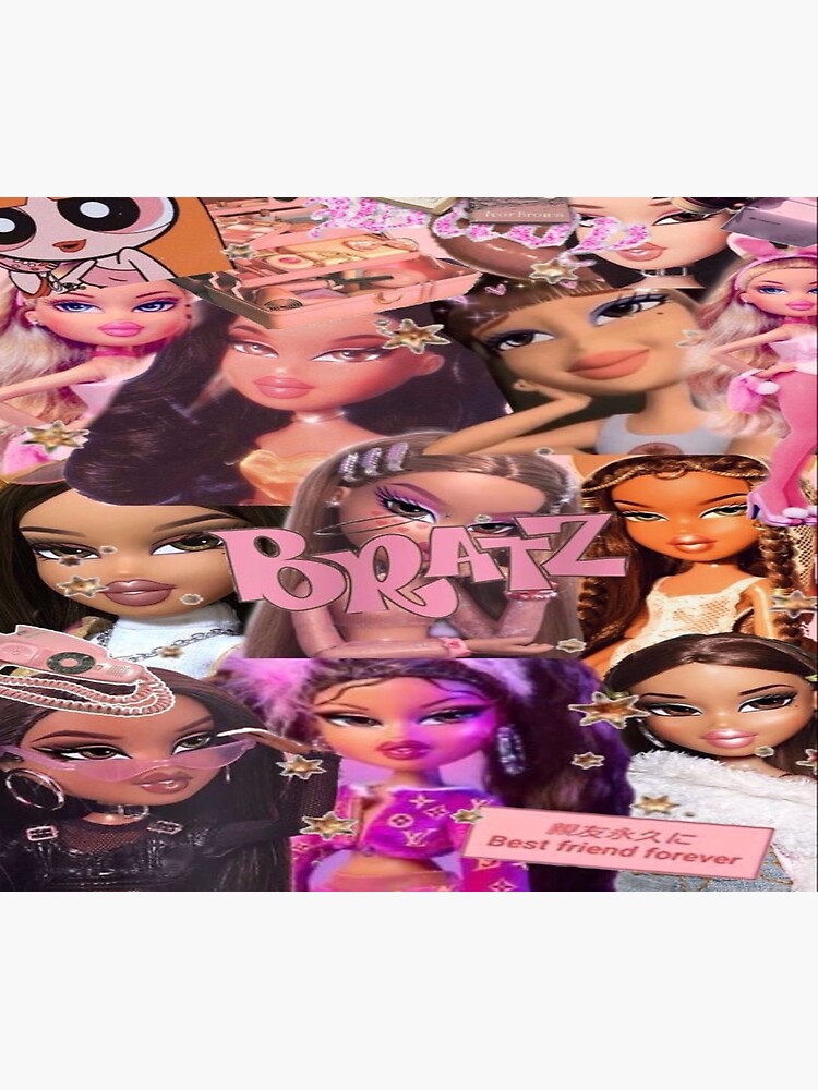"Bratz Collage" Poster by Radrollins | Redbubble