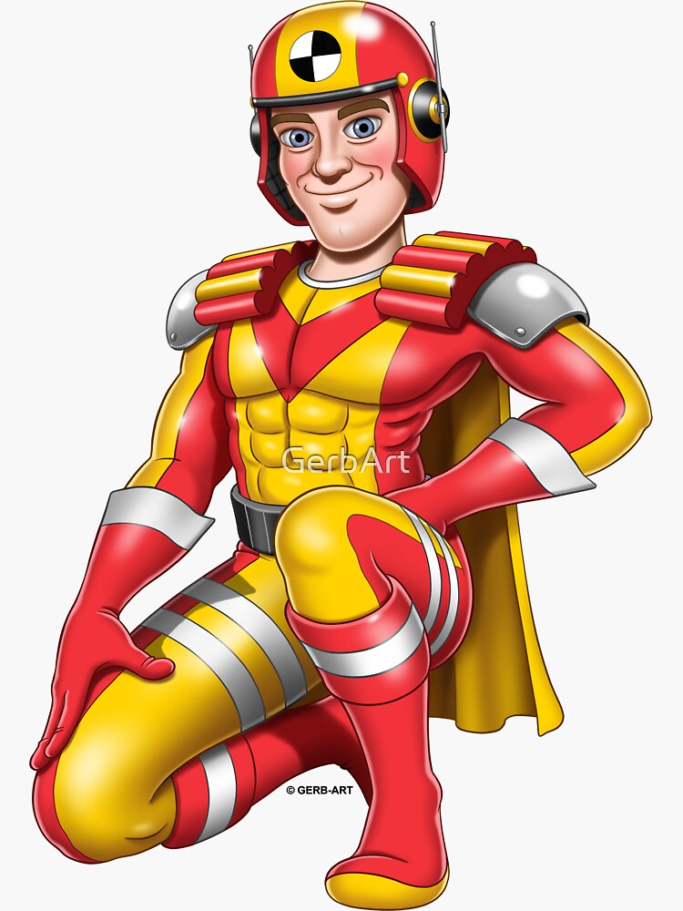 Superheroes Speedy Jack Sticker For Sale By Gerbart Redbubble