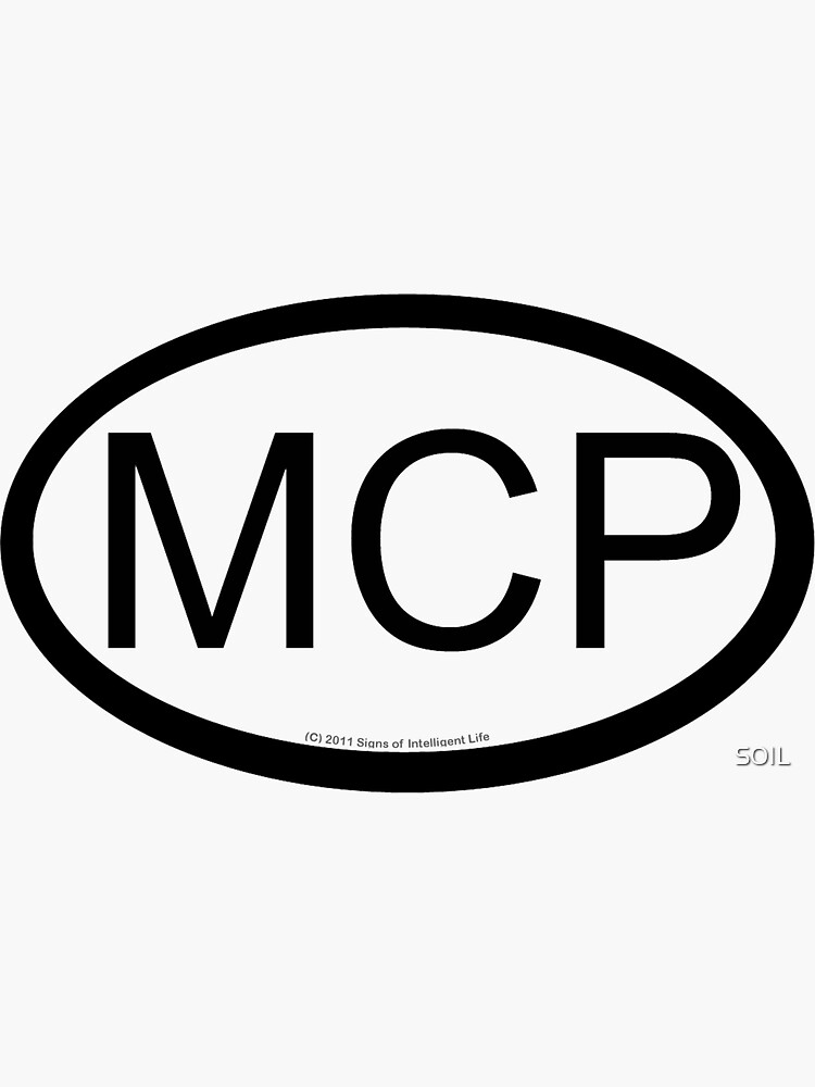 "MCP location sticker" Sticker for Sale by SOIL | Redbubble