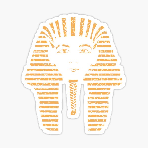 "King Tut .Tutankhamun Mask " Sticker for Sale by Chakibalami | Redbubble