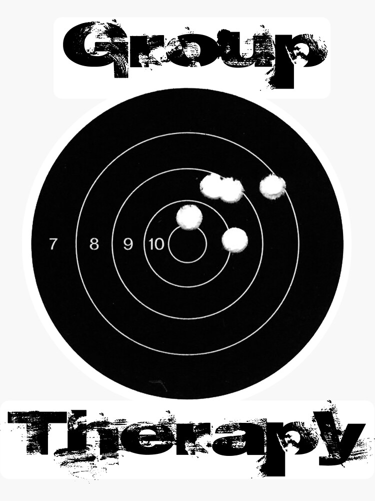 "group therapy" Sticker for Sale by rljphotography | Redbubble