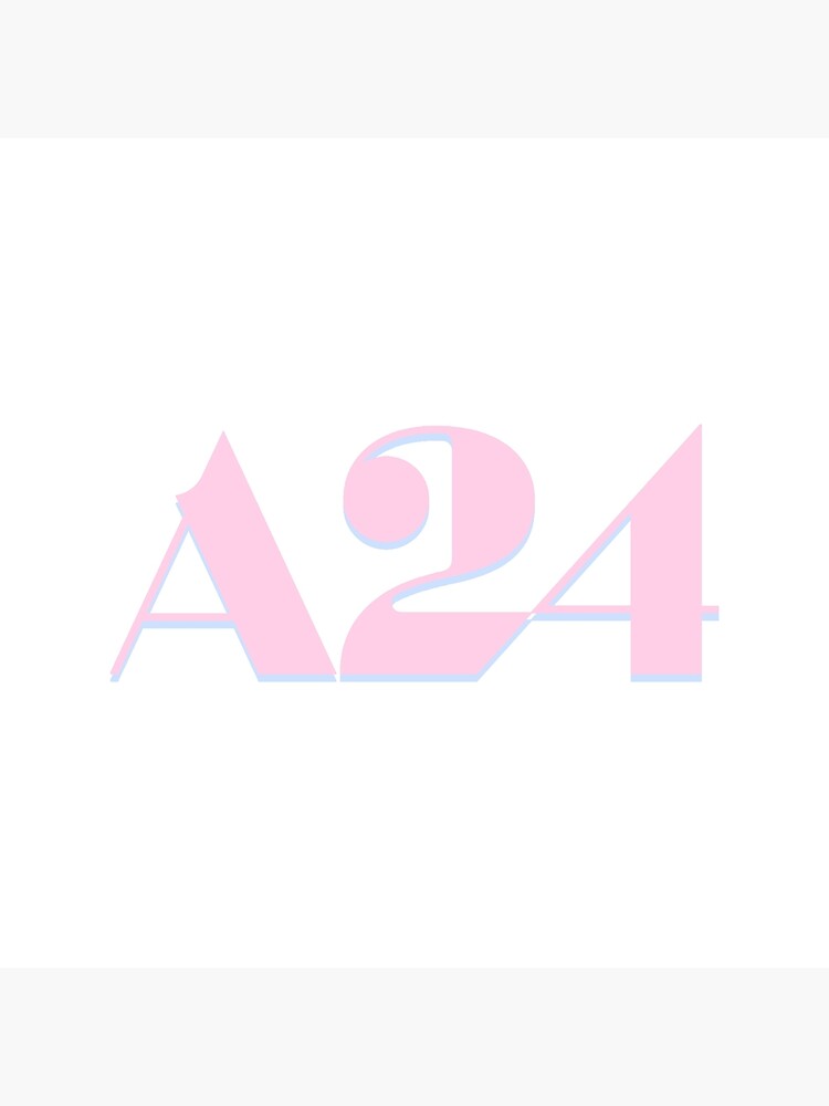 "A24 Pastel Pink Logo" Art Print by dkonishi | Redbubble