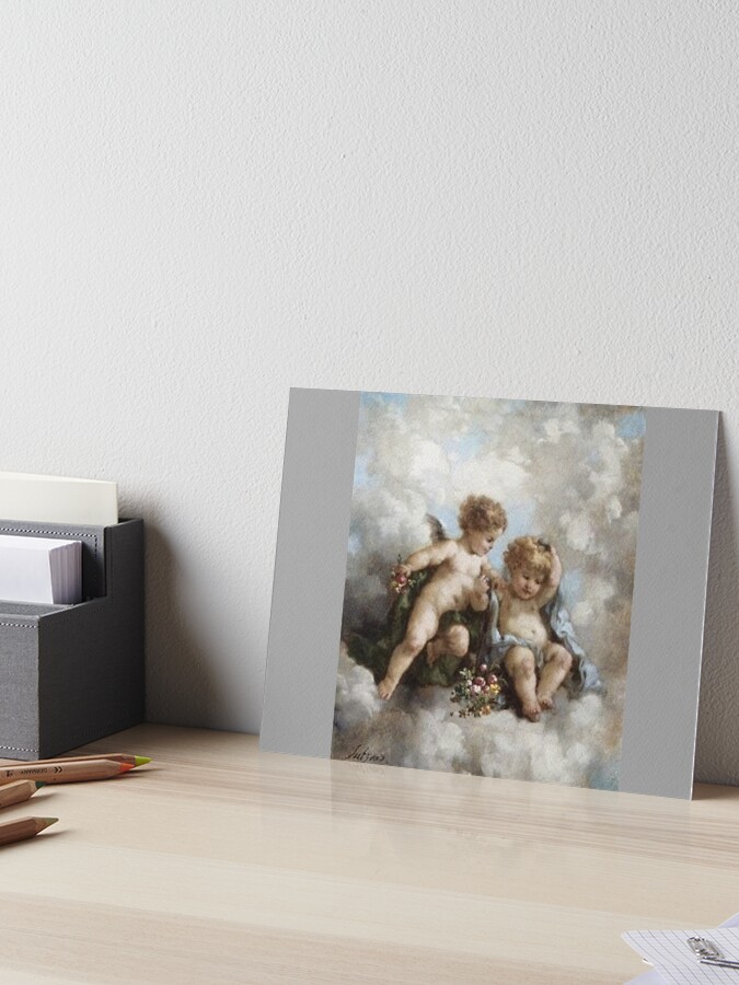 "cherub renaissance art aesthetic *UPDATED*" Art Board Print for Sale ...