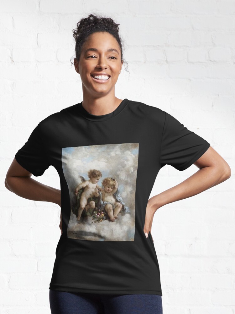 "cherub renaissance art aesthetic *UPDATED*" Active T-Shirt for Sale by daesangsuga | Redbubble