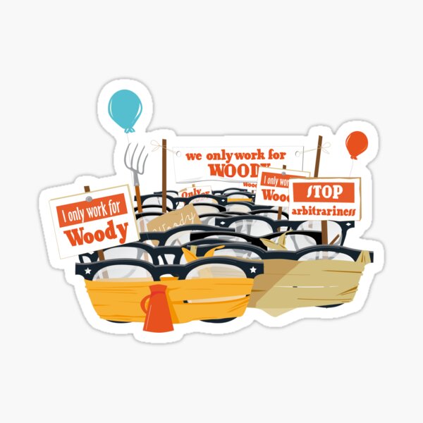 "Pissed off Nerd Glasses fighting for Self-Determination" Sticker by ...