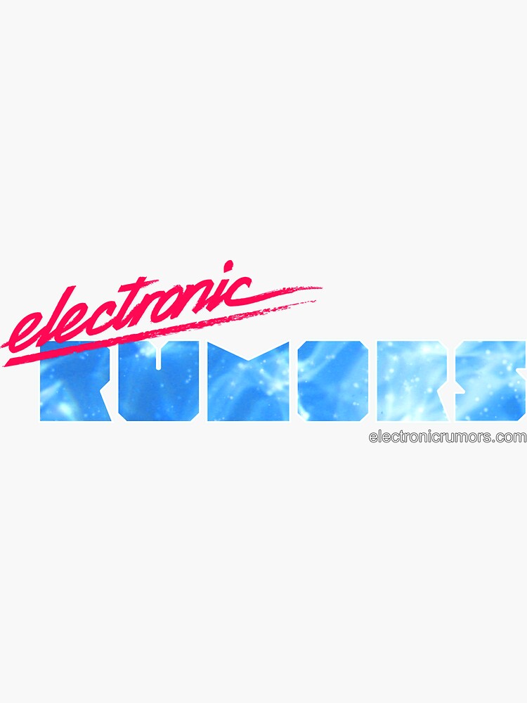 "Electronic Rumors: Logo" Sticker for Sale by electronicrumor | Redbubble
