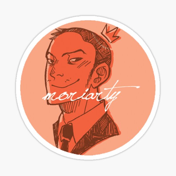 "[Moriarty]" Sticker for Sale by ohcararara | Redbubble