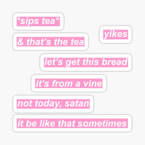 "Pink meme pack" Sticker for Sale by OkihanaShop | Redbubble