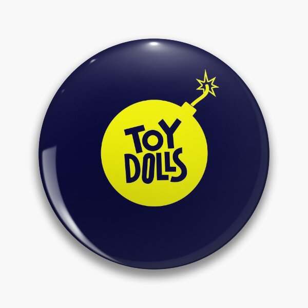Toy Dolls Logo The Toy Dolls Music Logo Band Pins And Buttons For Sale