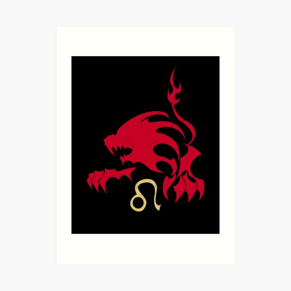 "Leo Zodiac Design, Fire element | The legendary Nemean Lion ...