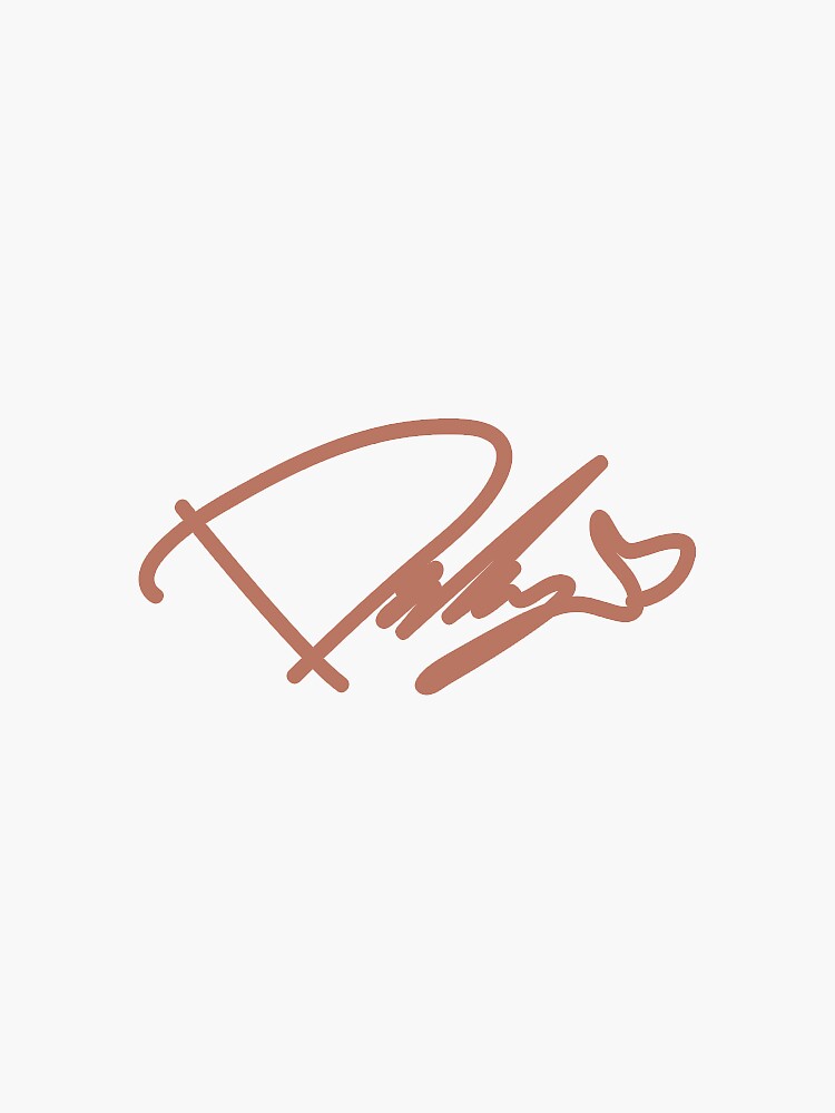 "DAHYUN SIGNATURE" Sticker for Sale by velvetmoonlab | Redbubble