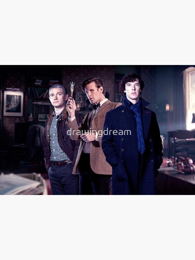 "221b Baker street." Poster by drawingdream | Redbubble