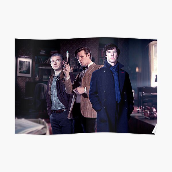 "221b Baker street." Poster by drawingdream | Redbubble