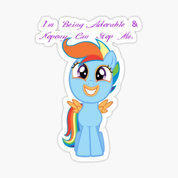 "Adorable Scootaloo " Sticker for Sale by eeveemastermind | Redbubble